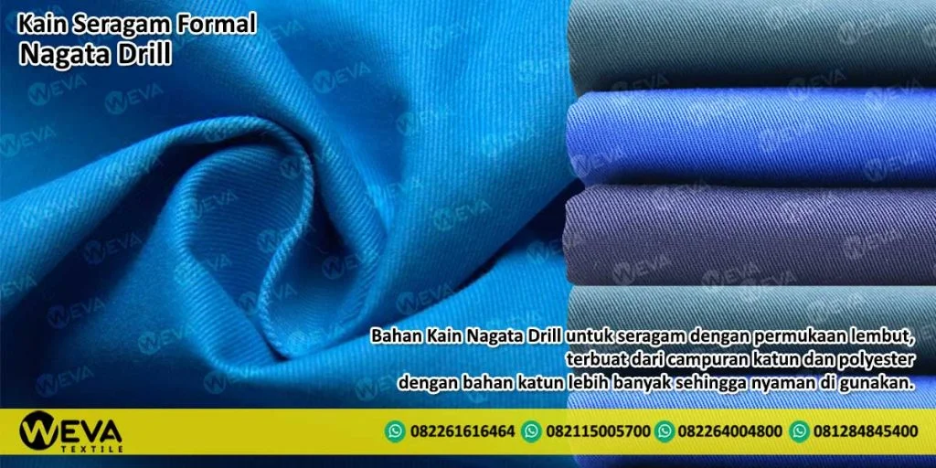 Mengenal Bahan Nagata Drill - Weva Textile