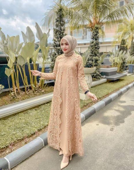 Yuk Intip Ide Model Baju Brokat Simple untuk Hijabers!